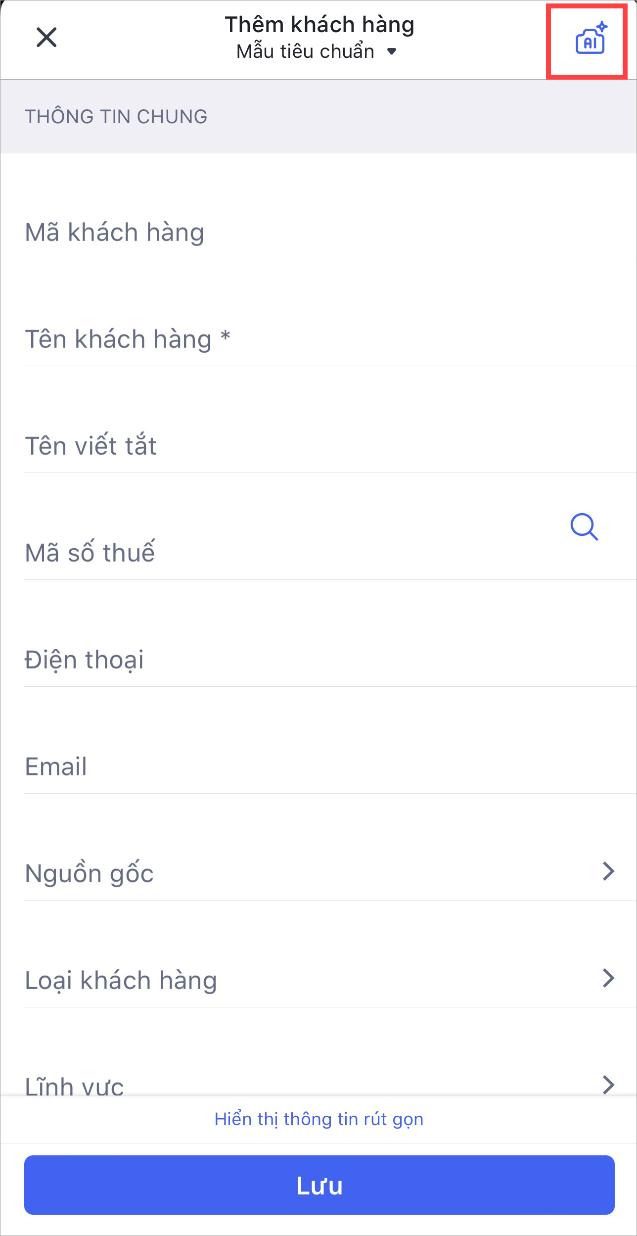 Tự động trích xuất thông tin khách hàng từ biển hiệu với trợ lý số MISA AVA - HELP AMIS CRM